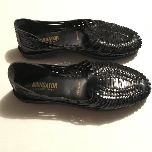 Navigator | Shoes | Black Pair Of Mens Navigator Huarache Style ...